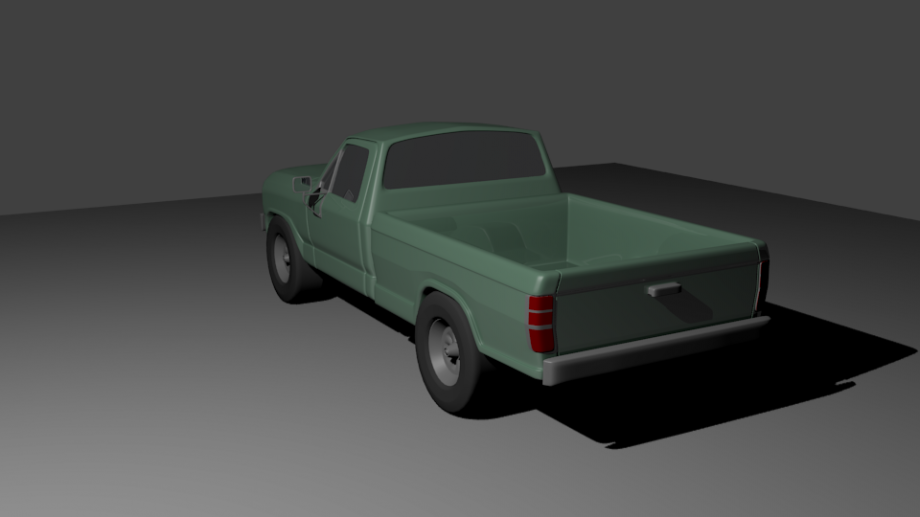 Ford Pick-Up Free 3D Model - .blend - Free3D