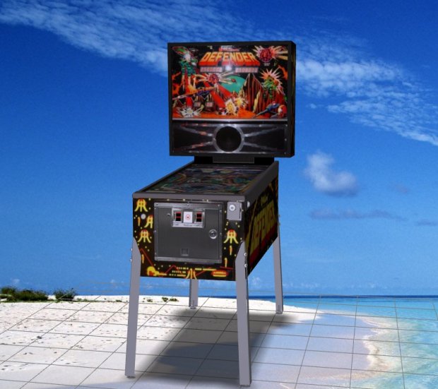 Defender - Pinball Machine Free 3D Model - .3ds - Free3D