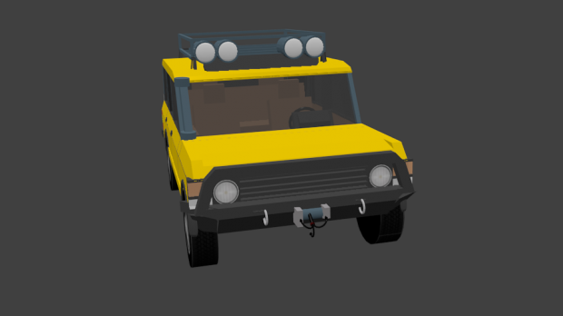 1987 Camel Trophy Range Rover Free 3D Model - .3ds .obj .dae .blend ...
