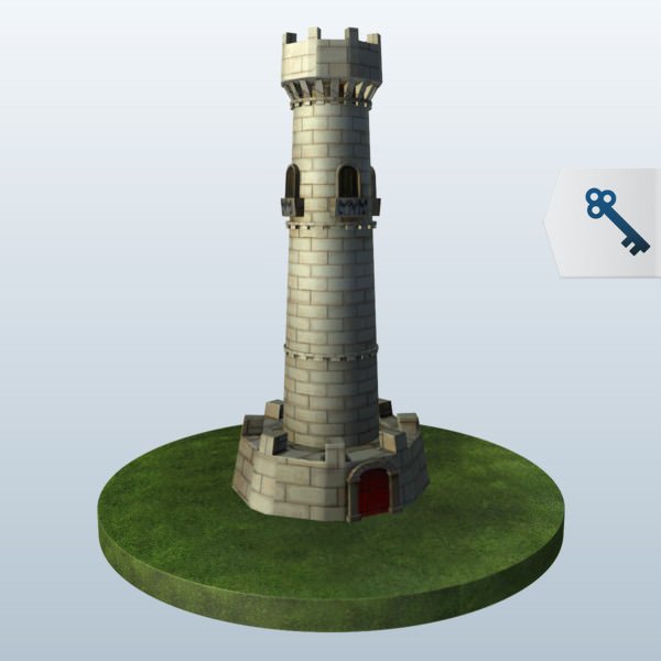 Tower v1 Free 3D Model - .obj .stl - Free3D