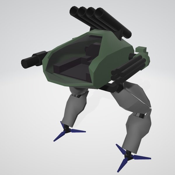 BATTLETECH Free 3D Model - .fbx - Free3D