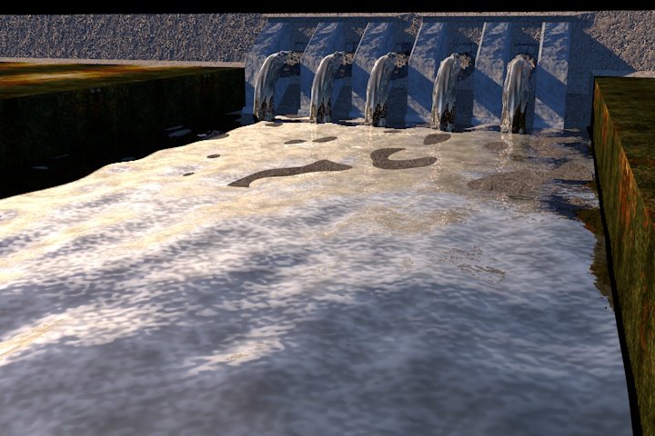 Dam Free 3D Model - .c4d .fbx - Free3D
