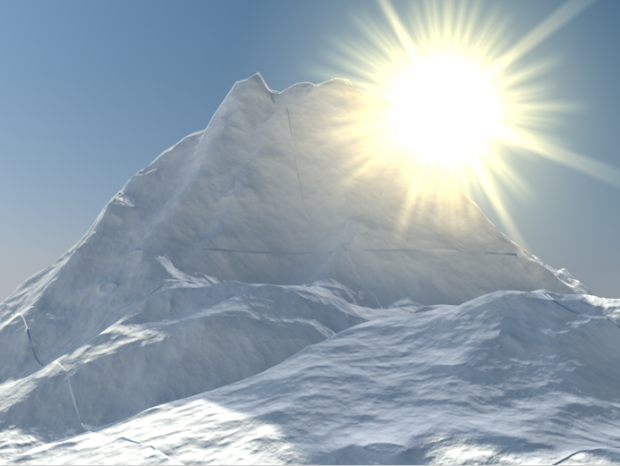 Snow mountain Free 3D Model - .c4d - Free3D