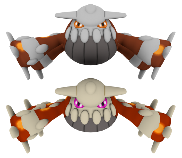 Heatran (Pokemon) Free 3D Model - .dae .fbx - Free3D
