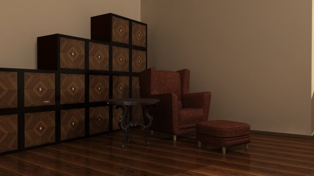 Hall Free 3D Model - .c4d - Free3D