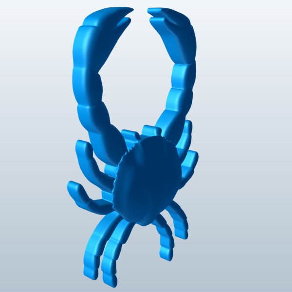 Crab v2 Free 3D Model - .obj .stl - Free3D