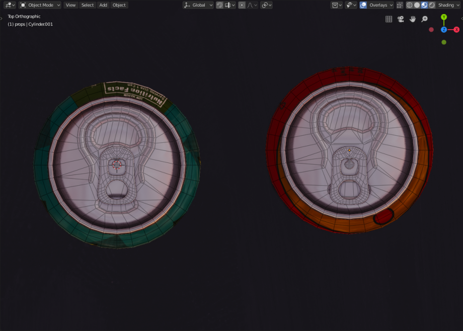 Can Free 3D Model - .blend .fbx - Free3D