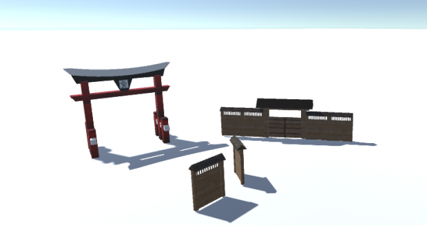 Japanese Asset pack Free 3D Model - .fbx - Free3D