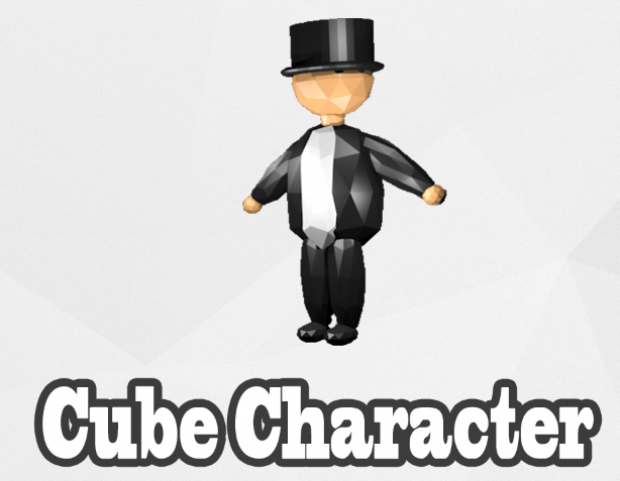 Cube Character Free 3D Model - .fbx - Free3D