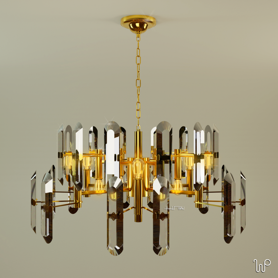 Hanging Light Free 3D Model - .obj .fbx .dae .stl - Free3D