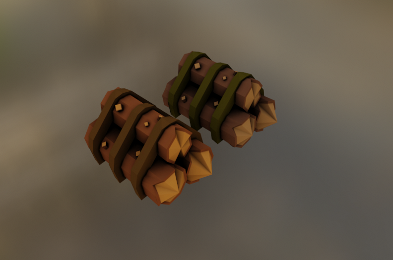 Trunk low poly Free 3D Model - .fbx .obj - Free3D