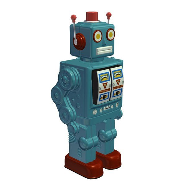 Robot v1 Free 3D Model - .obj .stl - Free3D