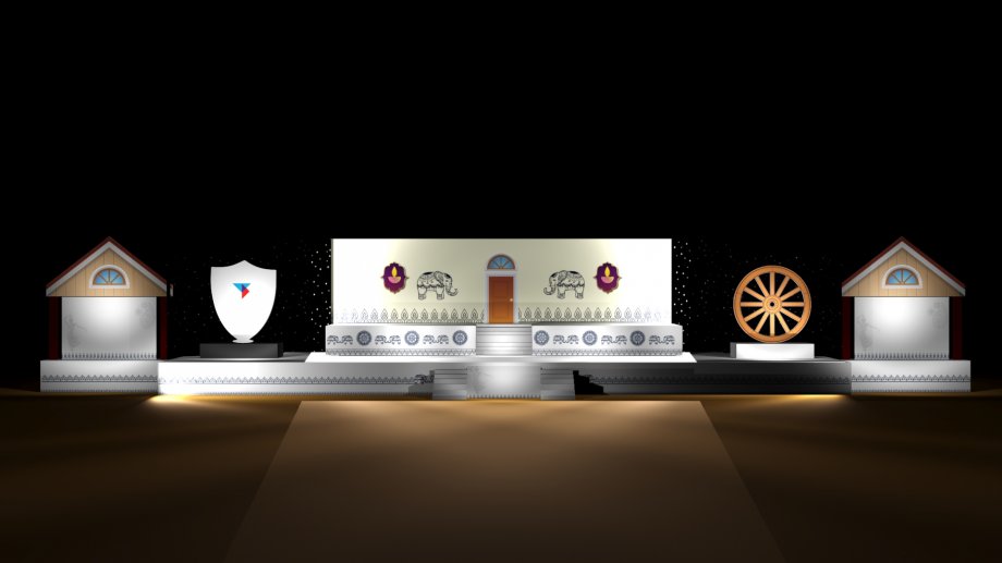 Stage Design - Village Theme by Kalai Free 3D Model - .max - Free3D