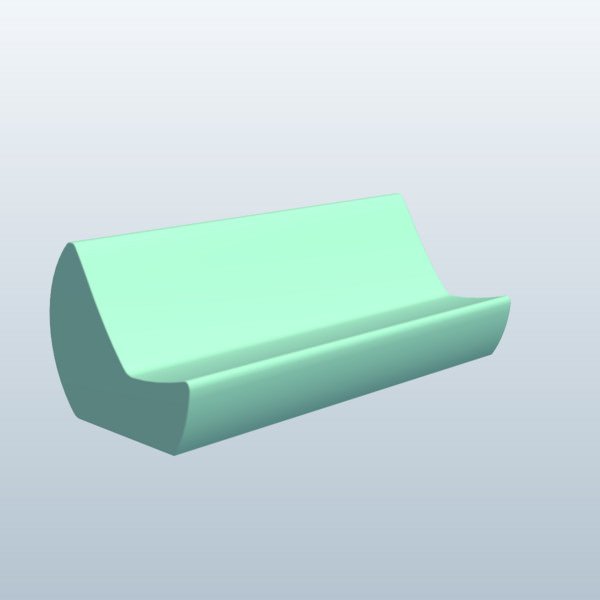 Cylinder Bench v1 Free 3D Model - .obj .stl - Free3D