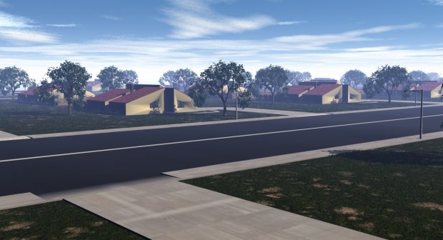 Modern house complex Free 3D Model - .obj - Free3D