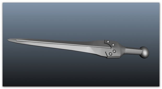 Espada Modelo 3D gratis - .obj - Free3D