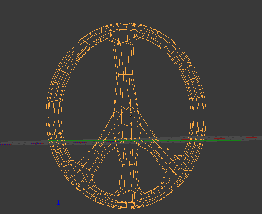 PeaceSymbol Free 3D Model - .blend .obj .fbx .stl .3ds - Free3D