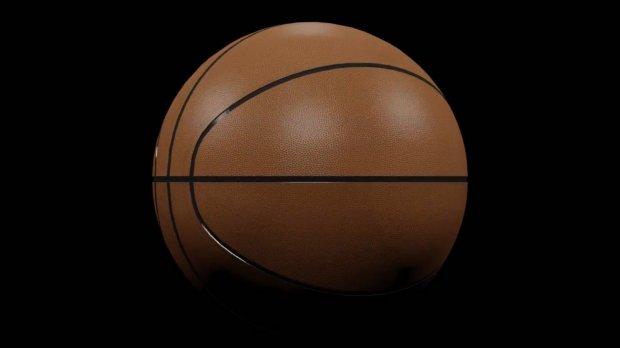 Official NBA Spalding Basketball Free 3D Model - .3ds .obj .max .fbx ...
