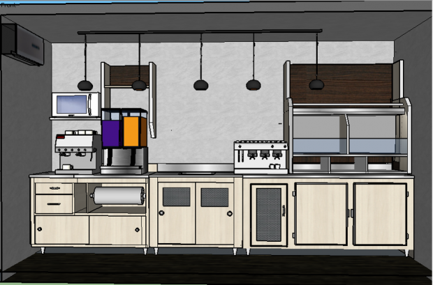 Cafe Free 3D Model - .skp - Free3D