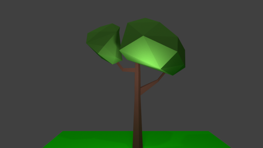 Low Poly Tree Free 3D Model - .fbx - Free3D