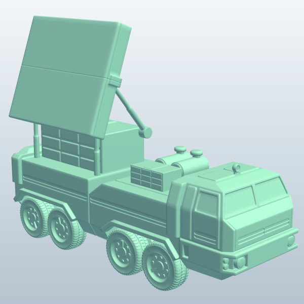 Mobile Radar System v1 Free 3D Model - .obj .stl - Free3D