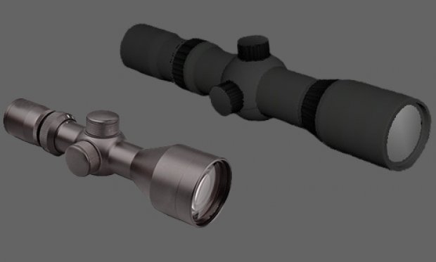 Scope simple Free 3D Model - .mb .fbx - Free3D