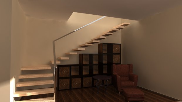 Hall Free 3D Model - .c4d - Free3D