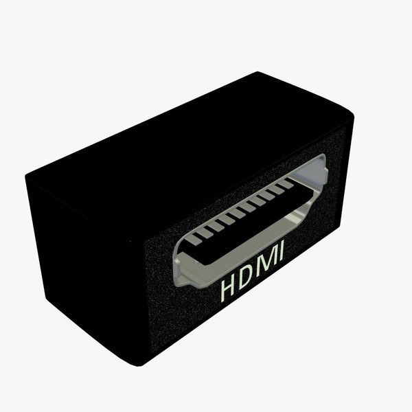 HDMI Type A v1 Free 3D Model - .obj .stl - Free3D