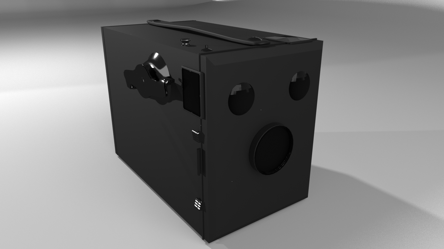 Vintage camera Free 3D Model - .blend .obj .3ds - Free3D