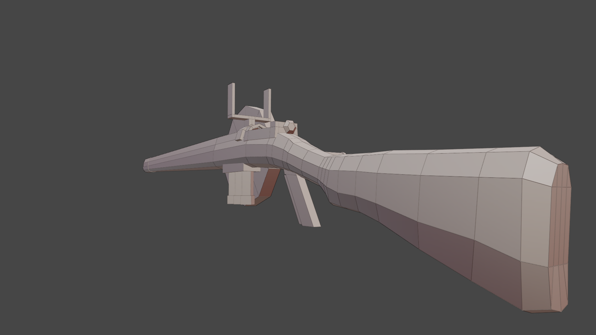 Low Poly Crank Gun Free 3D Model - .fbx - Free3D
