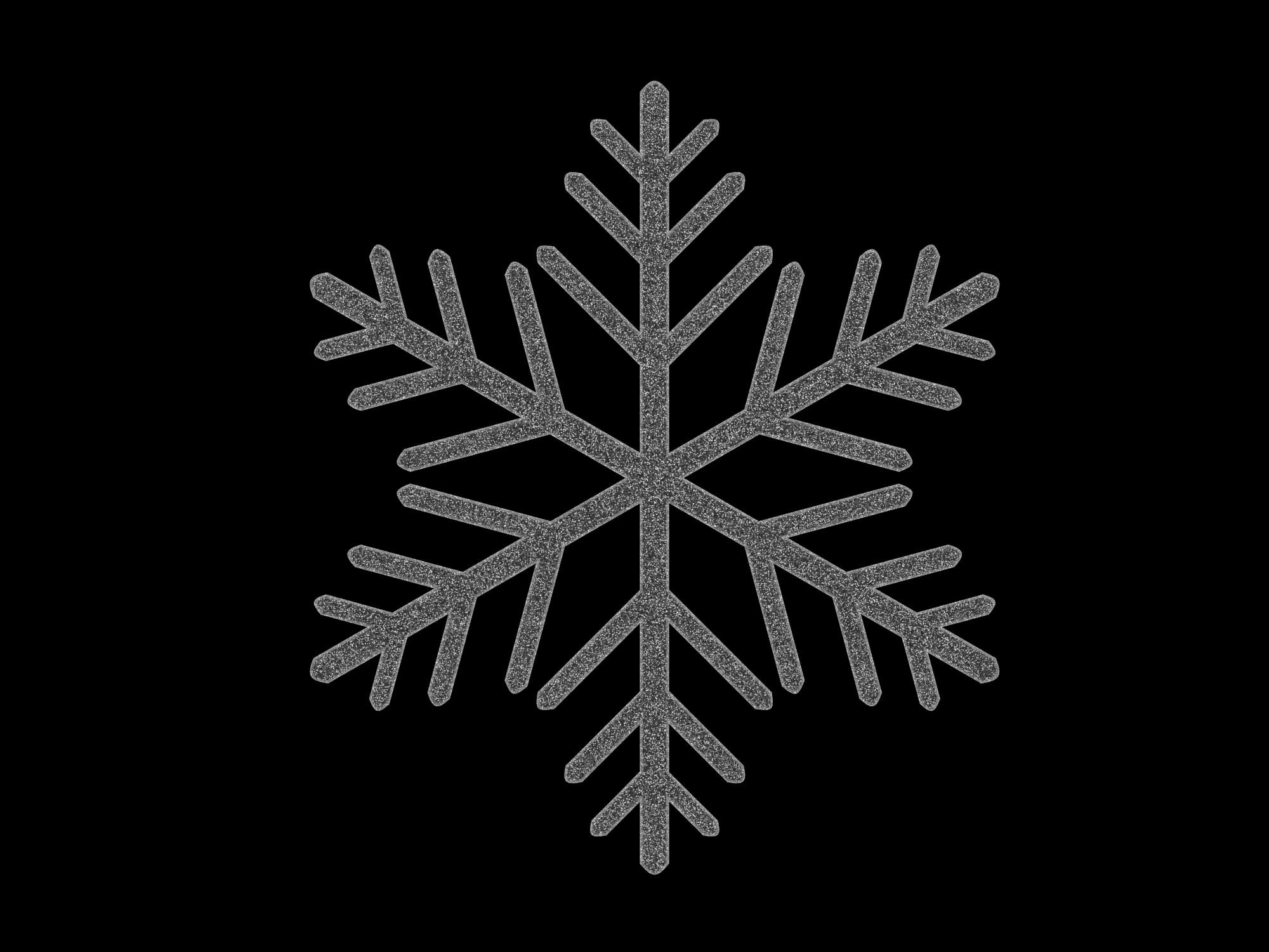 Snowflake Free 3D Model - .obj .fbx .chr .max .3ds - Free3D