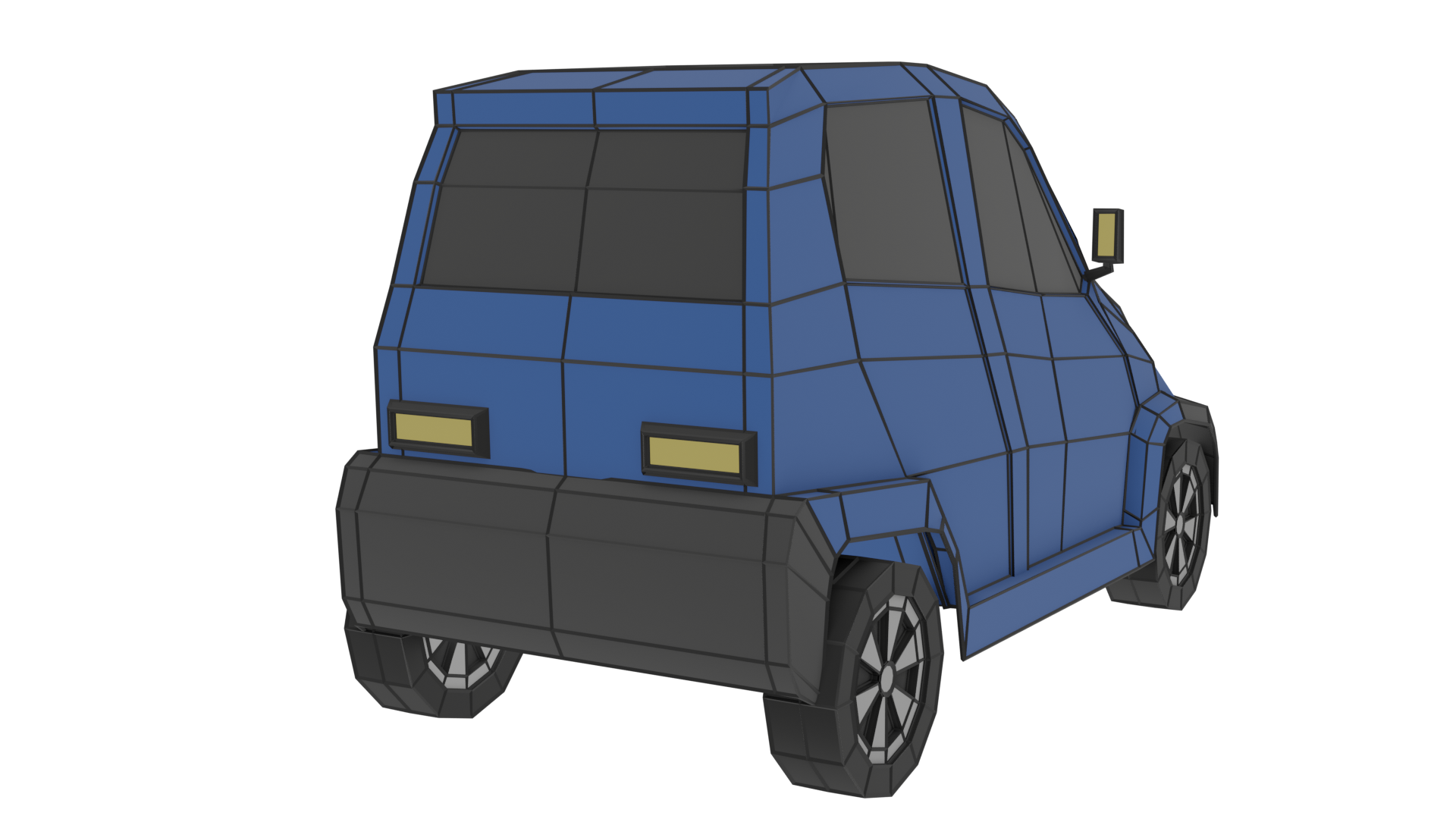 Low poly car Free 3D Model - .png .dae .obj - Free3D