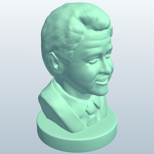 BillClinton V1 Free 3D Model - .obj .stl - Free3D