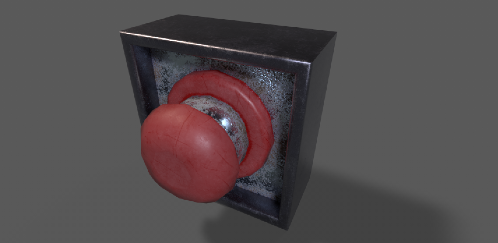 Emergency Stop Button Free 3D Model - .blend .fbx .obj .dae - Free3D