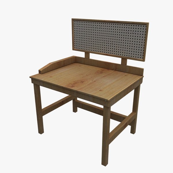 Workbench Free 3D Model - .obj .stl - Free3D