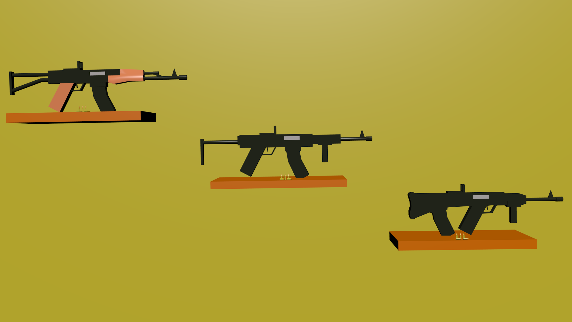 Weapons low poly Free 3D Model - .fbx .obj - Free3D