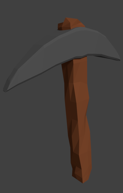 Axe & Pickaxe Low Poly Free 3D Model - .fbx .obj .3ds .blend - Free3D