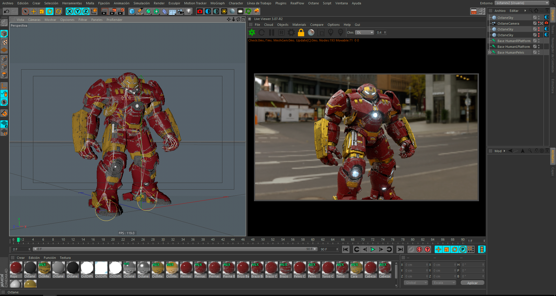 Iron Man Mark 44 Hulkbuster Free 3D Model - .c4d .fbx - Free3D