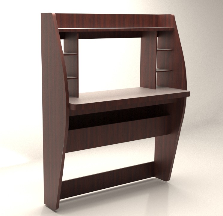 Computer Table Free 3D Model - .obj .fbx .3ds .max - Free3D