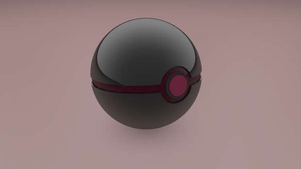 Pokeball (Opens and button push) Free 3D Model - .c4d - Free3D