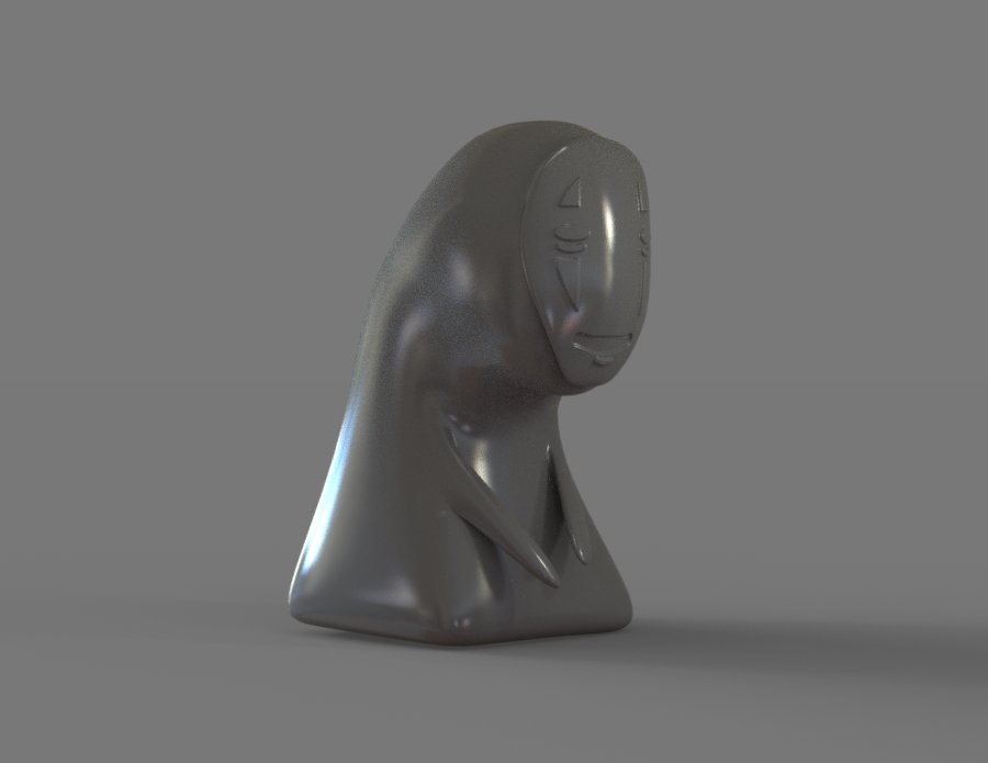Faceless Man Spirited Away Free 3D Model - .stl - Free3D