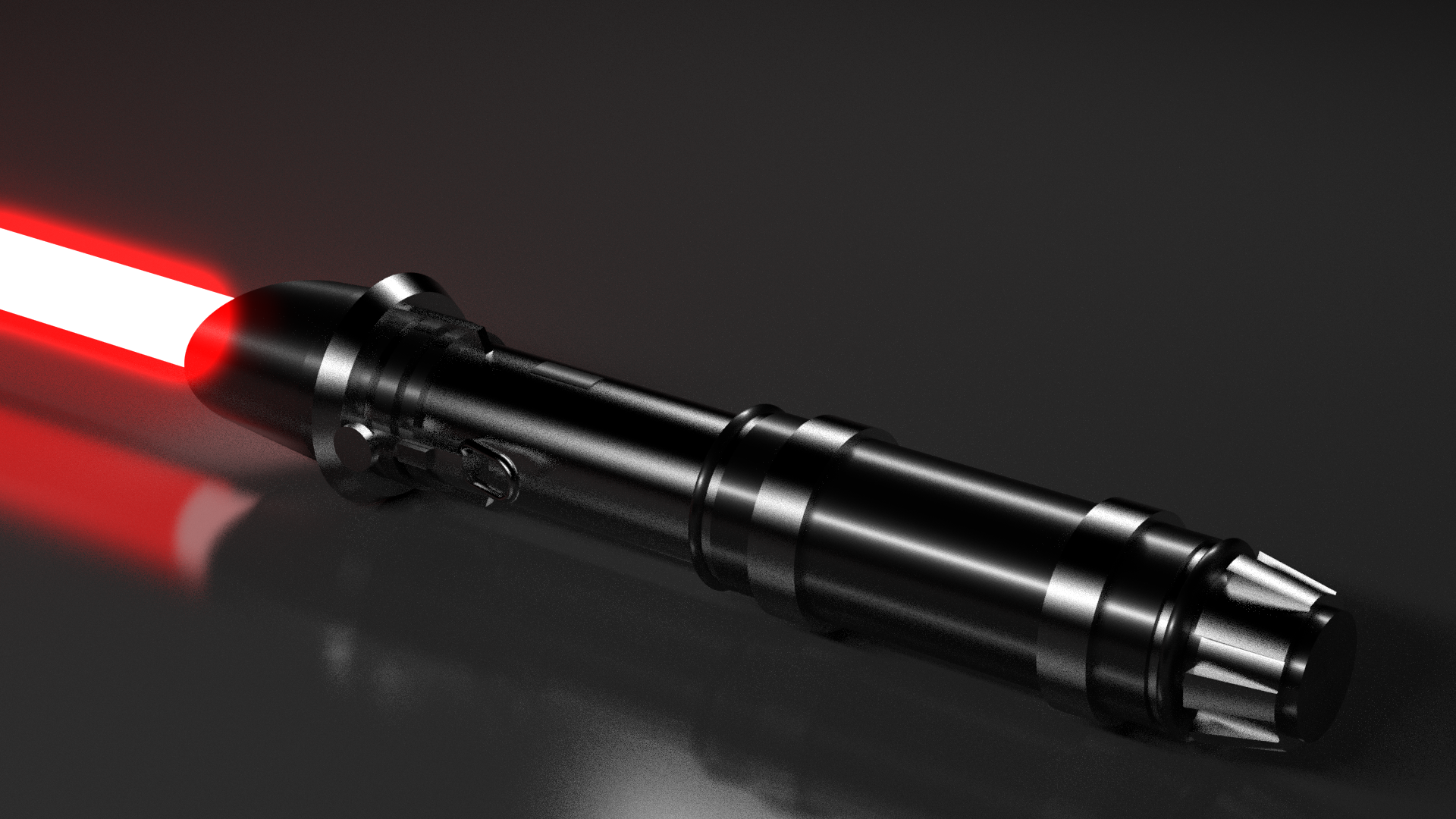 Sith's lightsaber (new version) Free 3D Model - .obj .dae .fbx .mtl ...