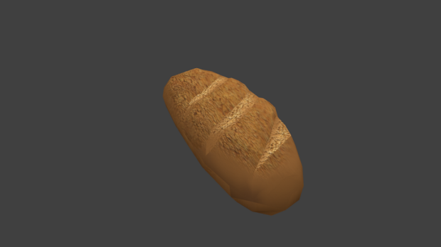 Bread Free 3D Model - .obj .mtl - Free3D
