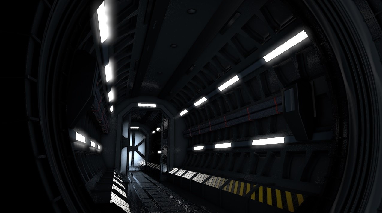 USCSS Covenant Corridor Free 3D Model - .fbx .c4d - Free3D