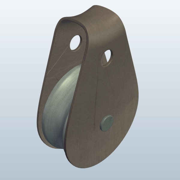 Sailing Single Block v1 Free 3D Model - .obj .stl - Free3D