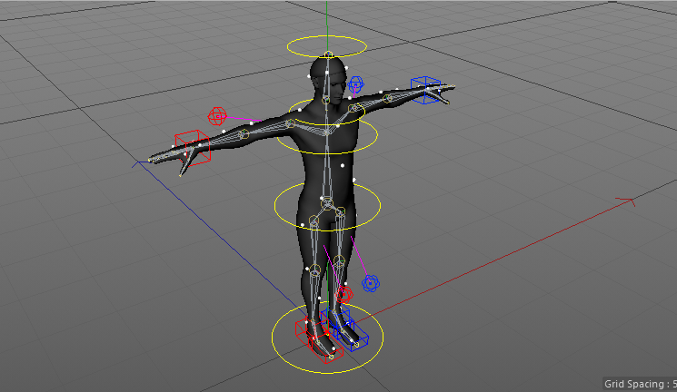 Carácter rígido completo Modelo 3D gratis - .c4d - Free3D