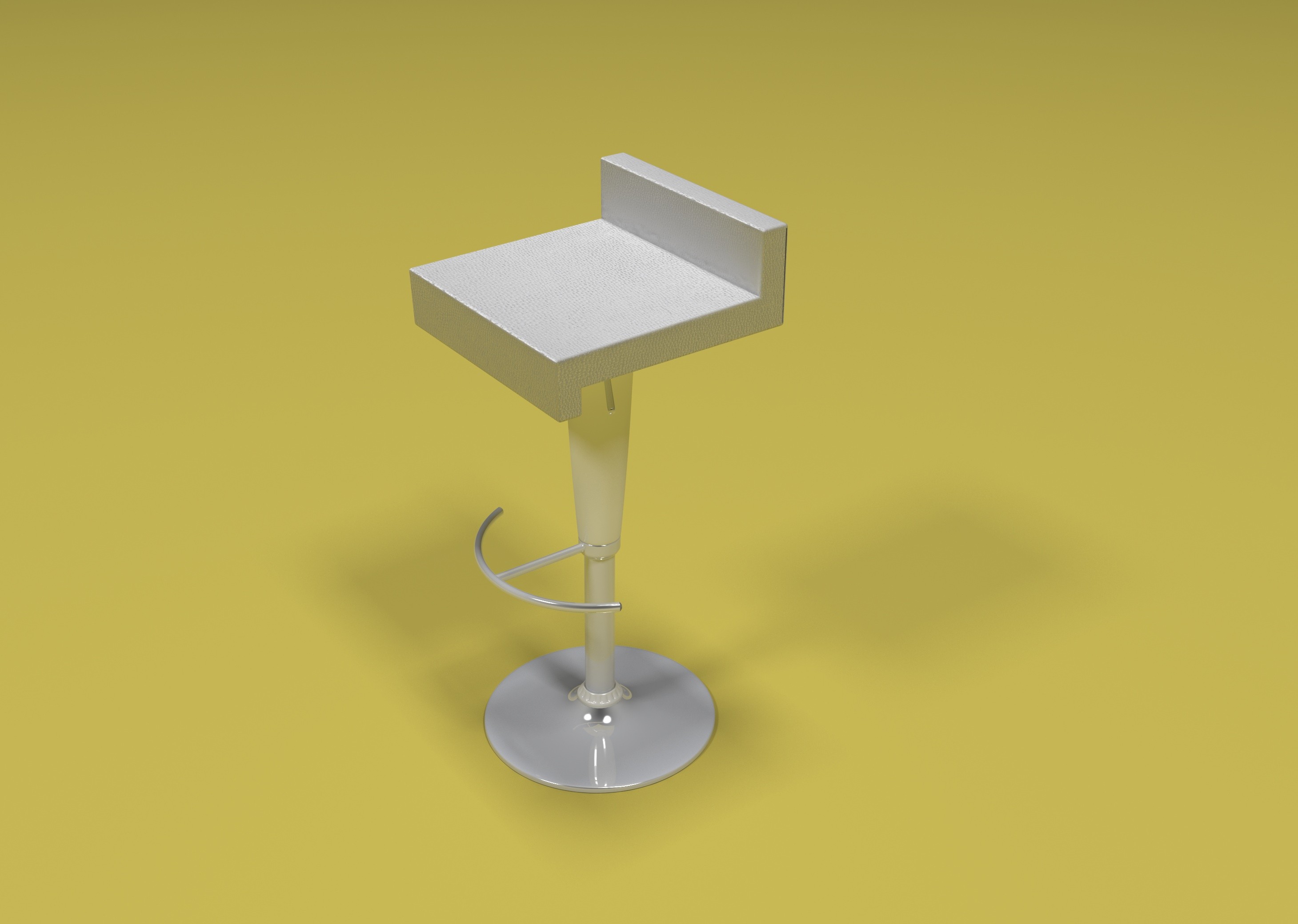 Bar Stool Free 3D Model - .fbx .obj .3ds .max - Free3D