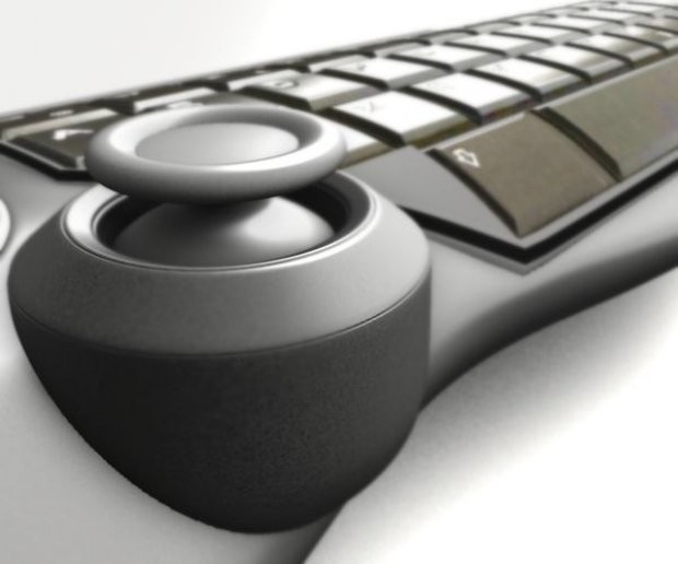 Controller Pad Keyboard Hybrid Free 3D Model - . - Free3D