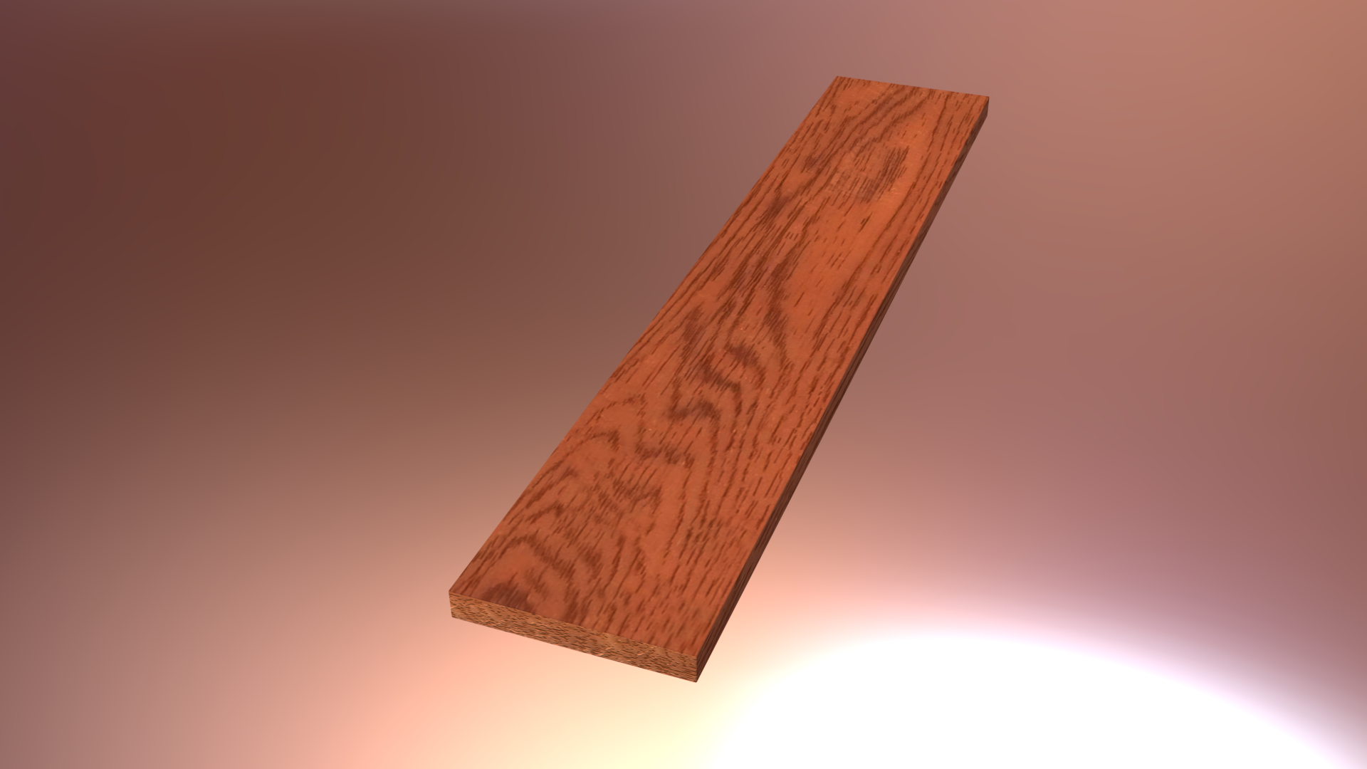 Plank of wood Free 3D Model - .obj .blend .fbx - Free3D