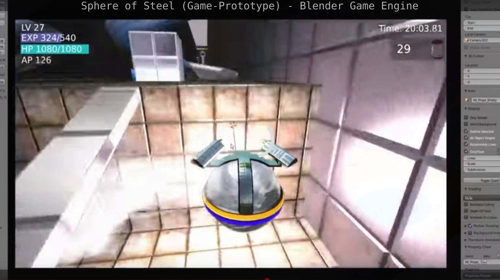 BGE SoS - Game Prototype Free 3D Model - .blend - Free3D